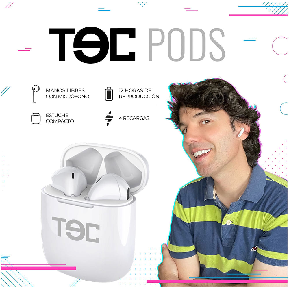 Audifonos Inalambricos Tec Pods | plazaVea - plazaVea