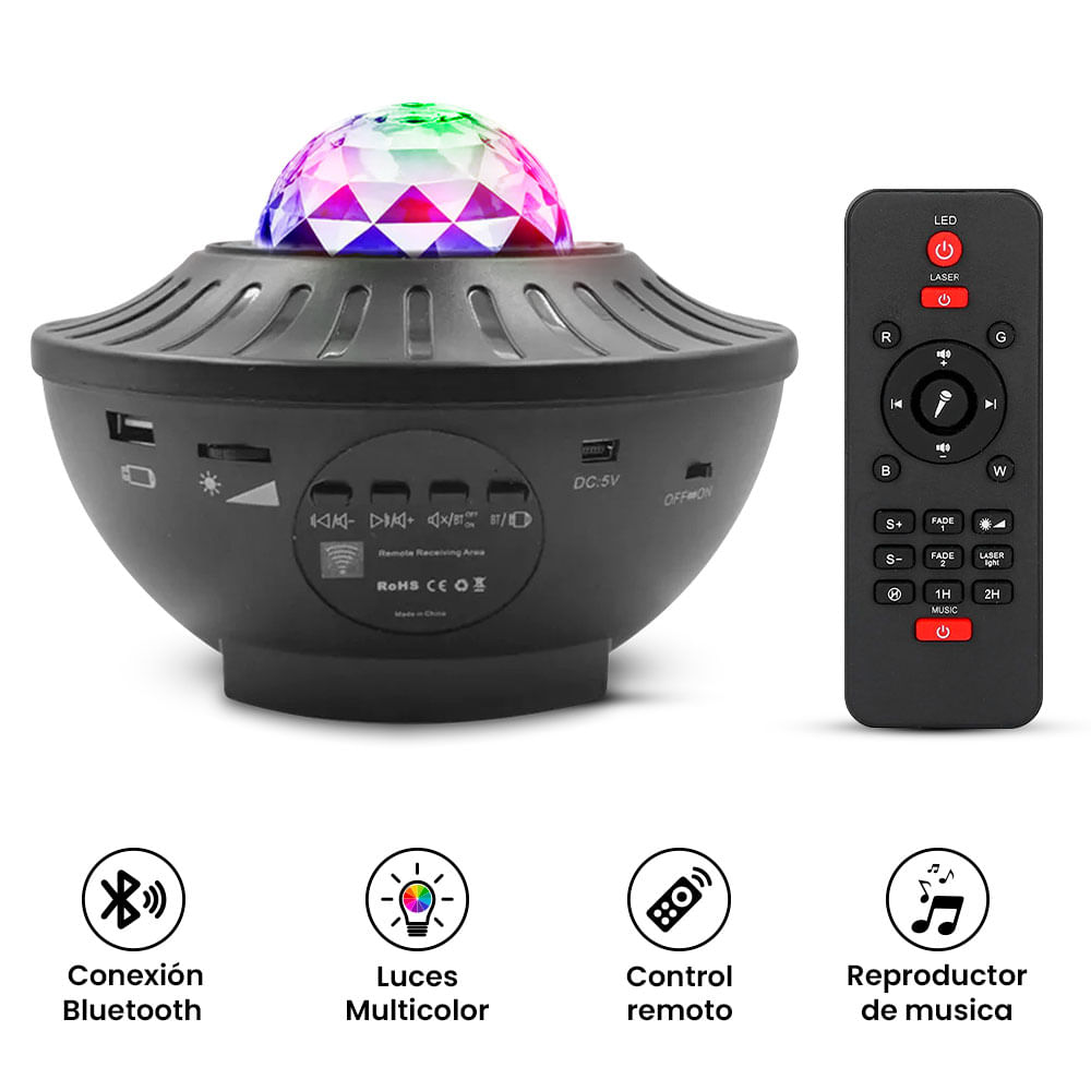 Proyector de luces Galaxia Parlante | plazaVea - plazaVea