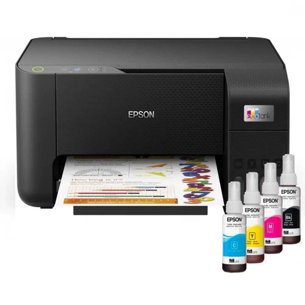 Impresora Epson Multifuncional EcoTank L3210 Imprime Copia Escanea Usb ...