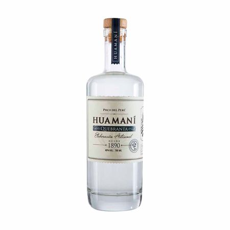 Pisco HUAMANÍ Quebranta Botella 700ml - Supermercado