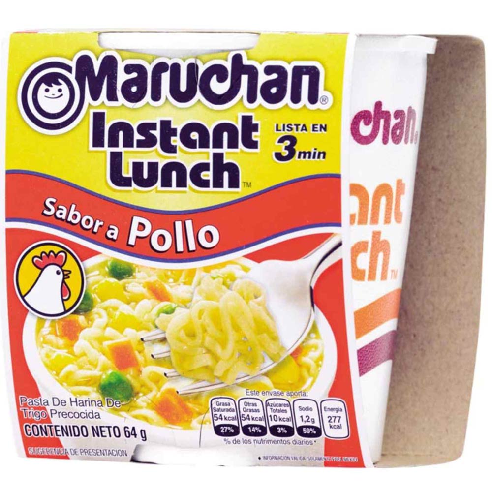 Sopa Instantánea MARUCHAN Pollo Vaso 64g | plazaVea - Supermercado