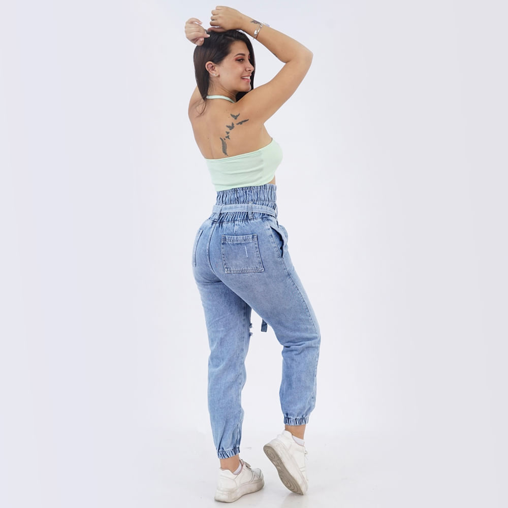 Pantalón Jeans de Mujer Efecto Faja | plazaVea - plazaVea