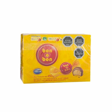 Bombones ARCOR Bon o Bon Mensajes Caja 450g | plazaVea - Supermercado