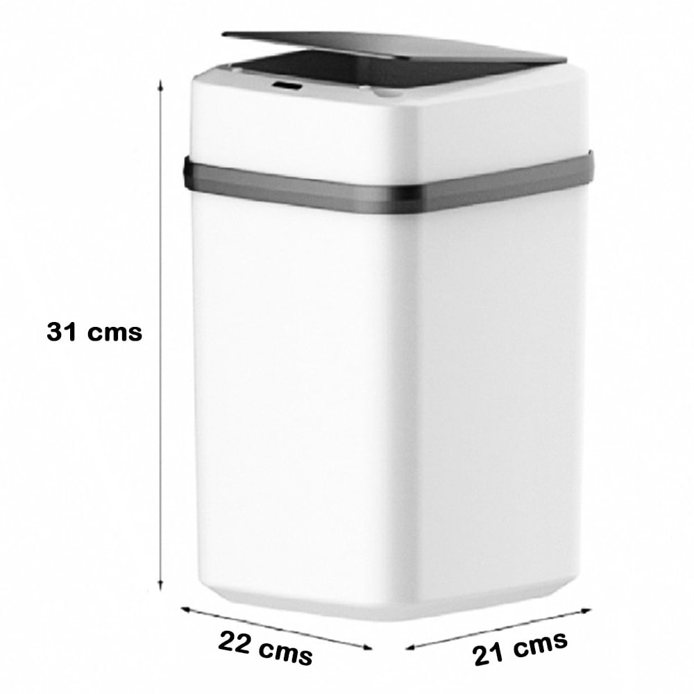 Tacho de Basura Inteligente con sensor sin contacto 13L | plazaVea ...