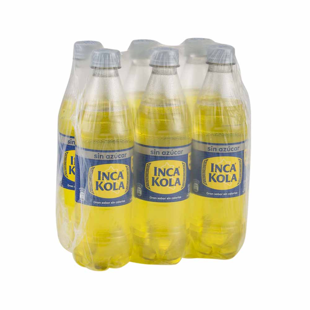 Gaseosa INCA KOLA Sin Azúcar Botella 500ml Paquete 6un | plazaVea ...