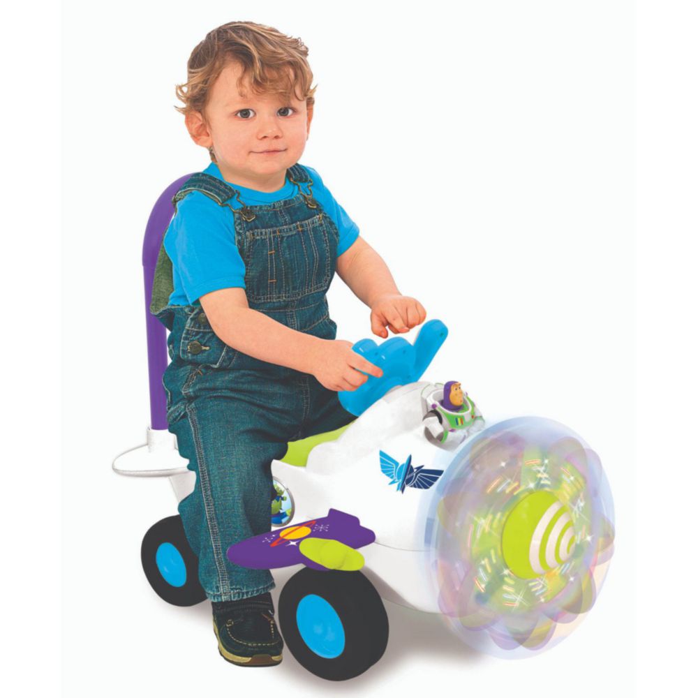 Correpasillos Kiddieland Para Niños Buzz Lightyear Activity Plane ...