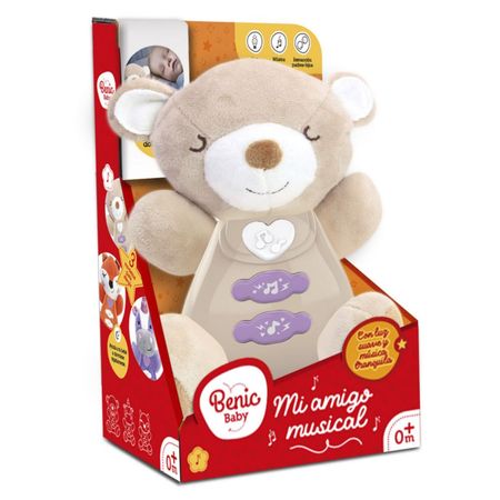 Peluche Osito Benic Baby Con Luces Y Sonidos | plazaVea - plazaVea