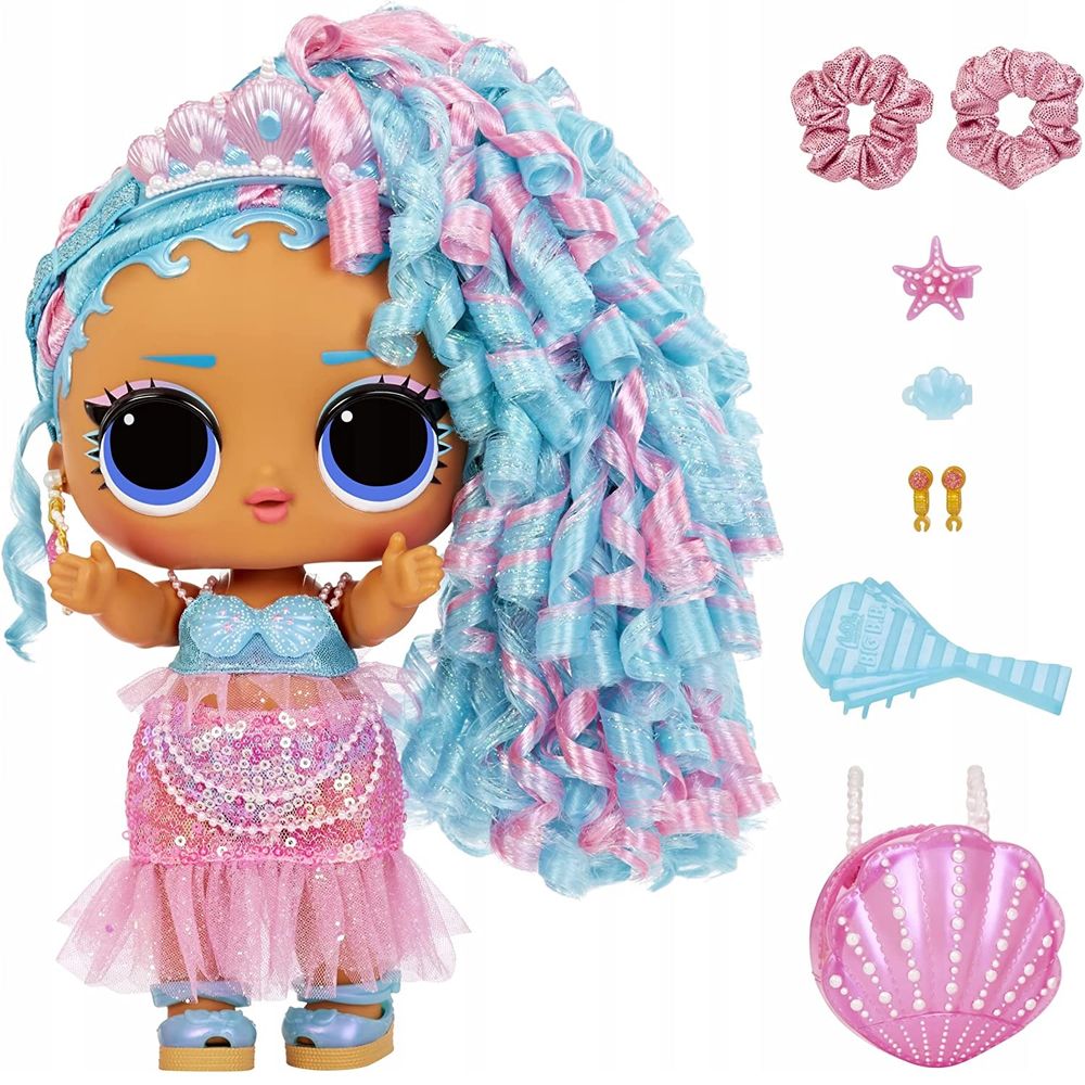 Muñeca L.O.L. Surprise Big Baby Splash Queen Hair Hair Hair | plazaVea ...