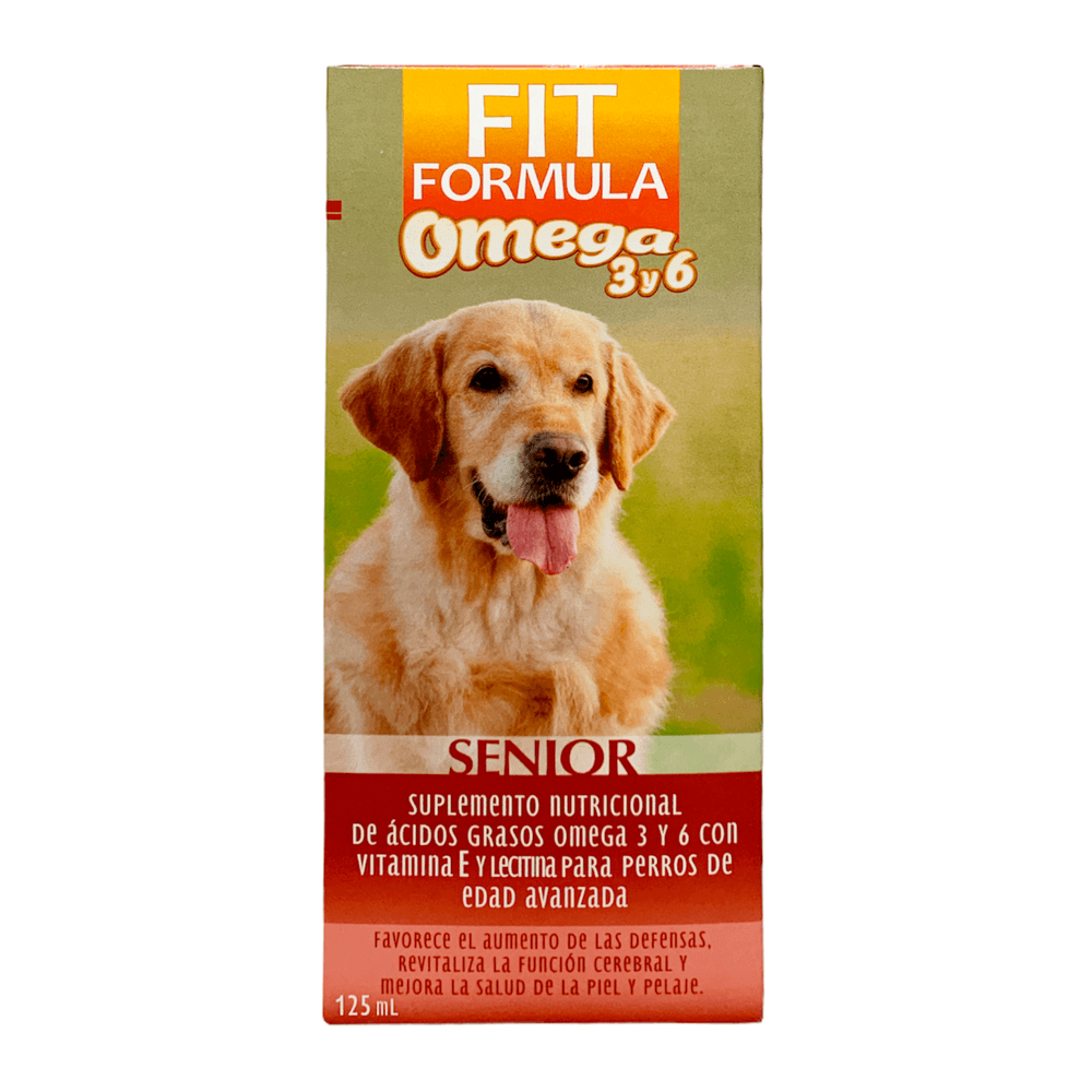 Fórmula con Omega 3 y 6 para Perros Senior Drag Pharma Fit Fórmula x ...