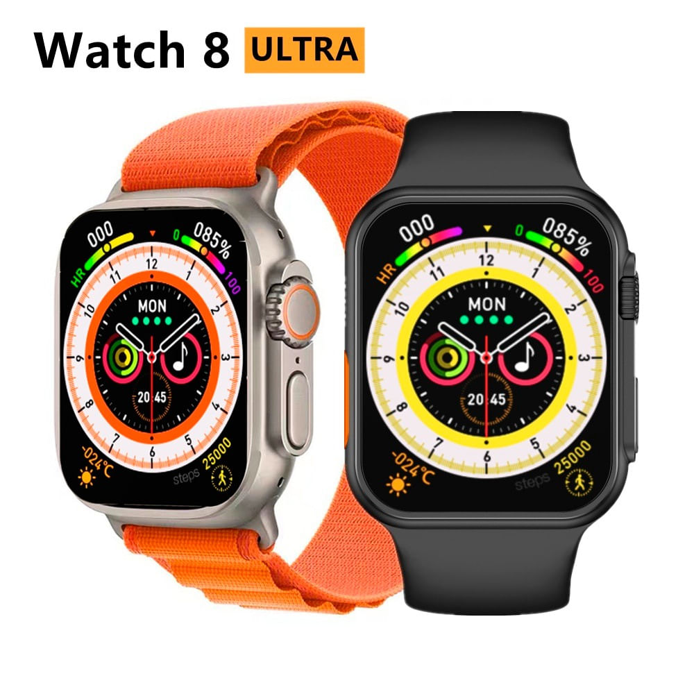 Smartwatch Ultra Rdfit Serie 8 Negro + Gratis Correa | plazaVea - plazaVea