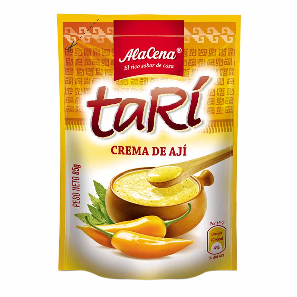 Crema TARÍ Base de ají Doypack 85Gr - Supermercado