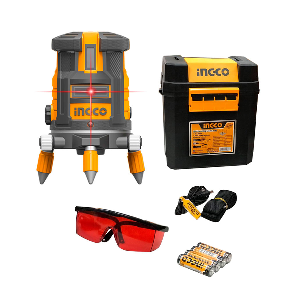 Niveles Láser Autonivelantes Ingco HLL306505 | plazaVea - Supermercado