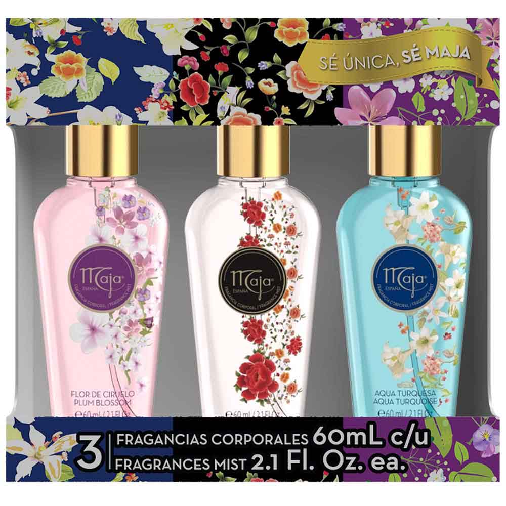 Pack MAJA Fragancias Corporales 60ml Caja 3un | plazaVea - Supermercado