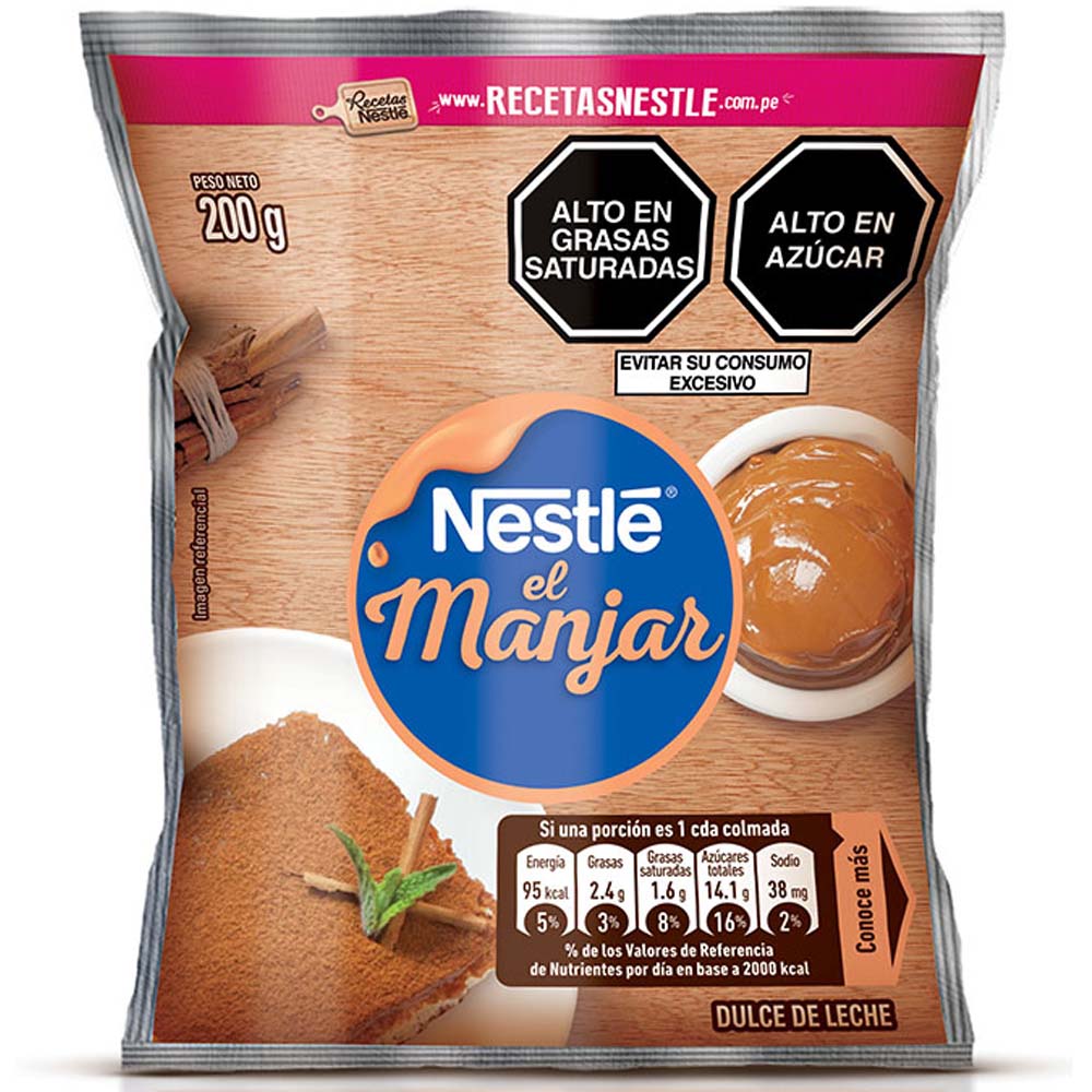 Manjar Blanco NESTLÉ Bolsa 200g | plazaVea - Supermercado