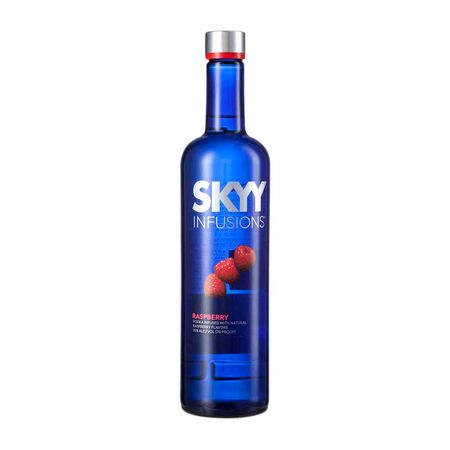 Vodka SKYY Raspberry Botella 750ml - Supermercado
