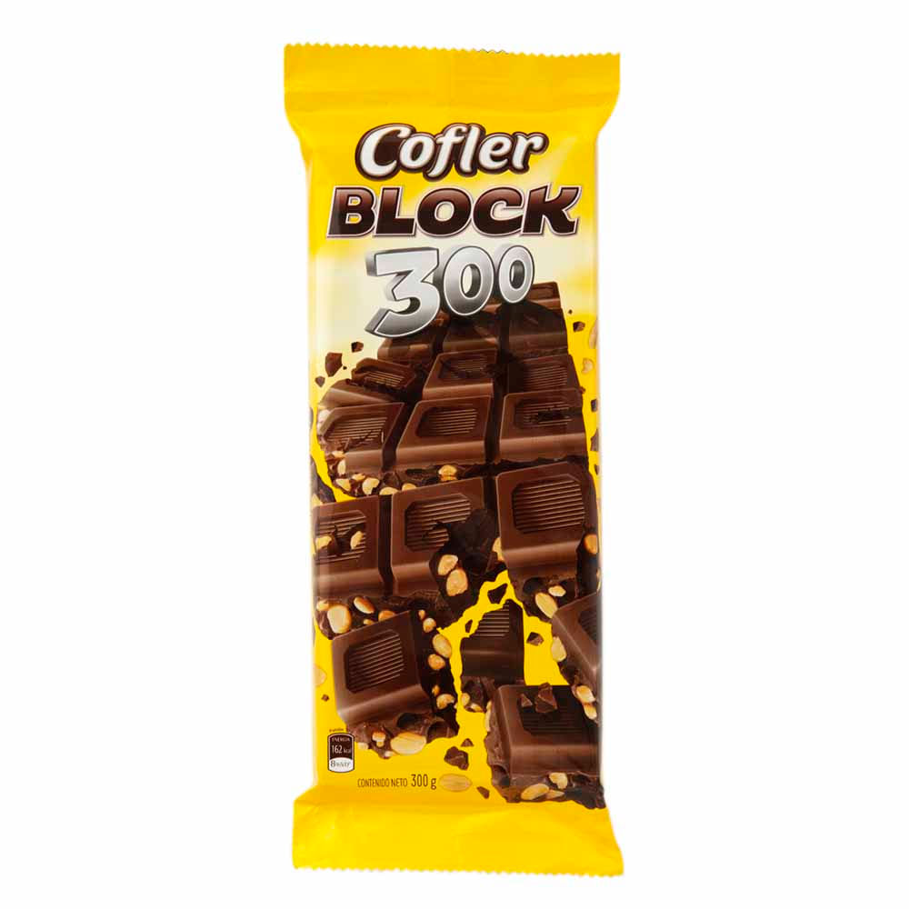 Chocolate COFLER Block 300 Tableta Unidad - Supermercado