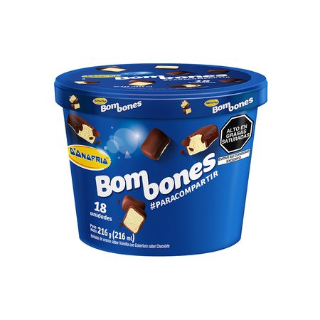 Helado Bombones D'ONOFRIO Pote 216ml | plazaVea - Supermercado