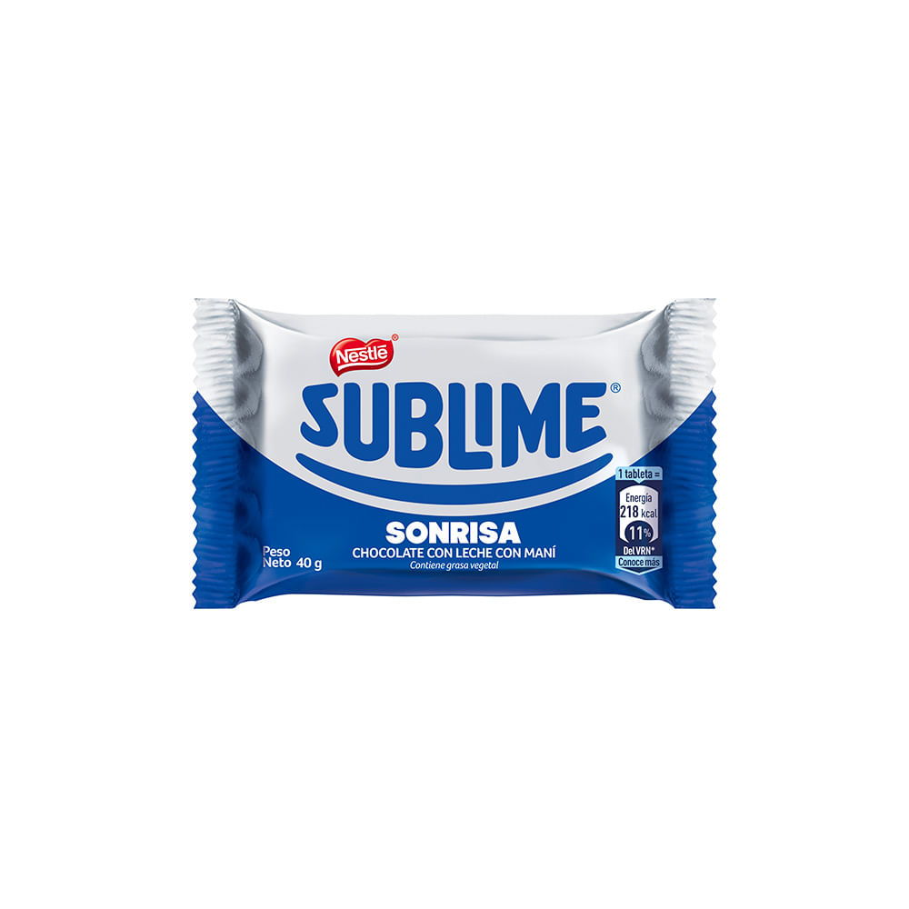 Chocolate NESTLE Sublime Envoltura 40g | plazaVea - Supermercado