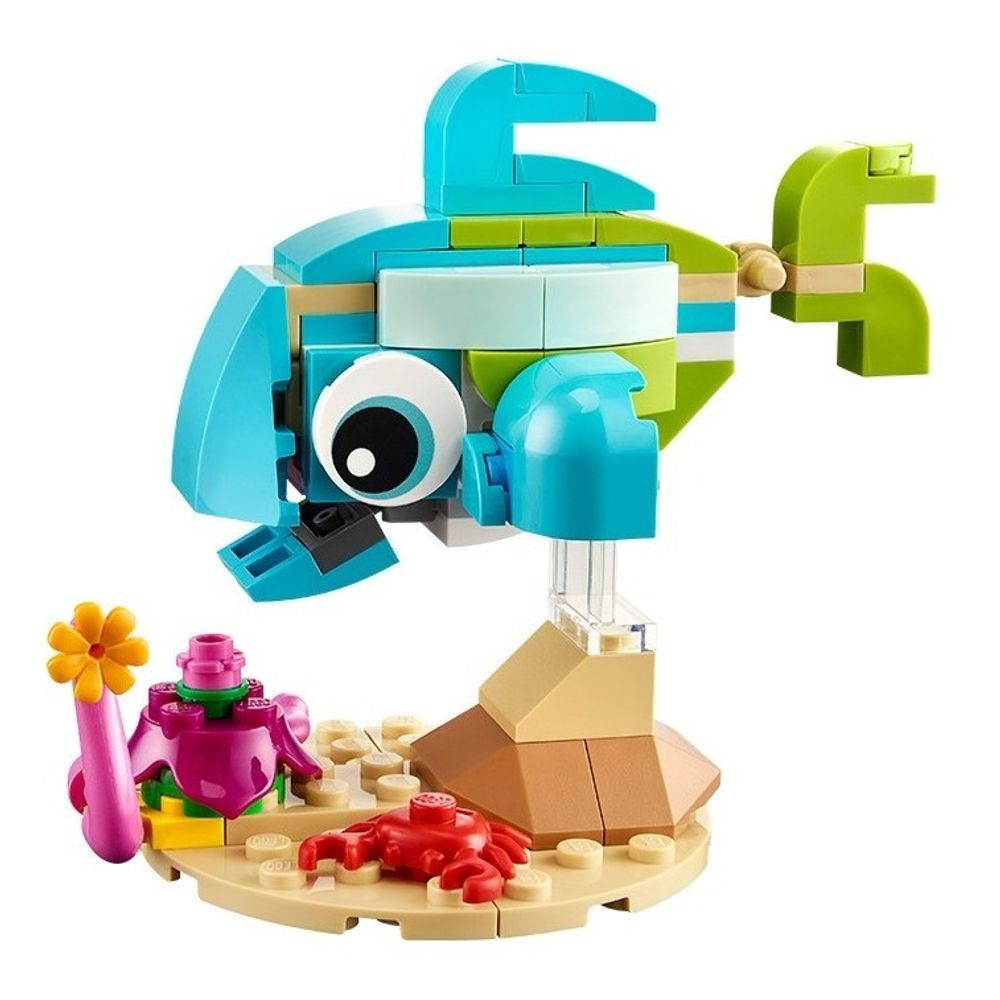 Delfin Y Tortuga Lego 31128 | plazaVea - plazaVea
