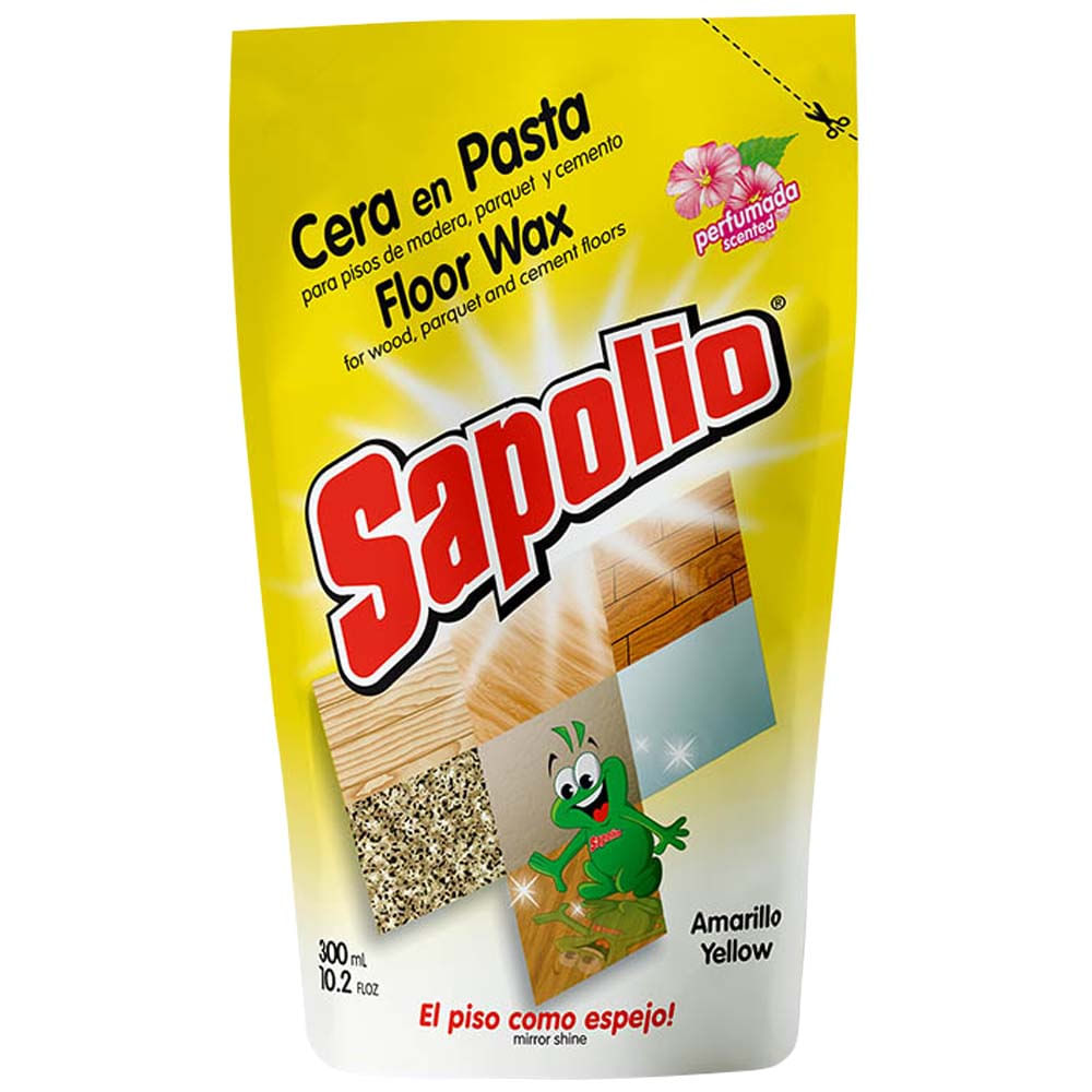 Cera en pasta SAPOLIO Amarilla Doypack 300Ml | plazaVea - Makro