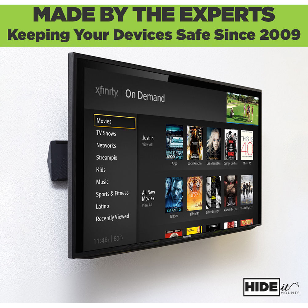 HIDEit monta el soporte de pared Xi6 para la caja de cable Arris ...