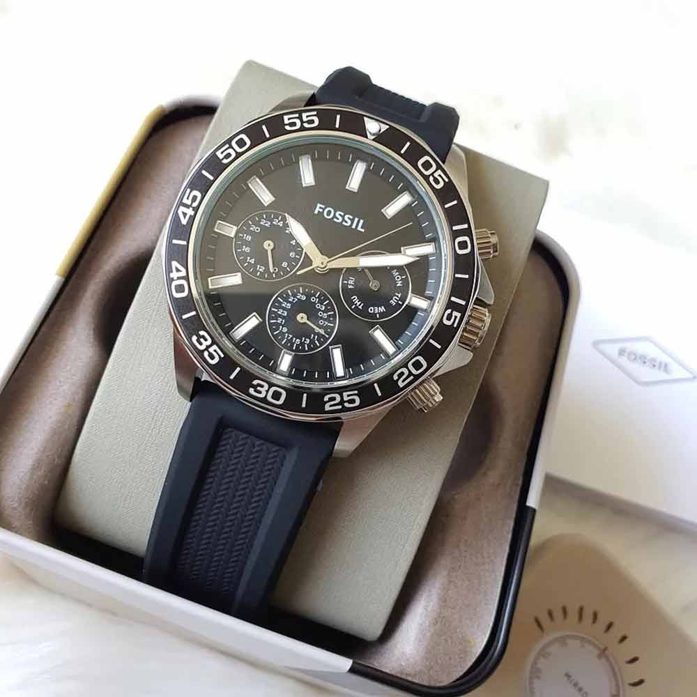 Reloj Fossil Bannon BQ2494 Multifuncional Para Hombre Acero Inoxidable ...