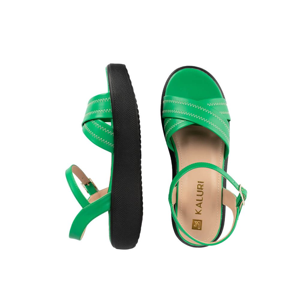 Sandalias Kaluri Fs-524 Verde | plazaVea - Supermercado