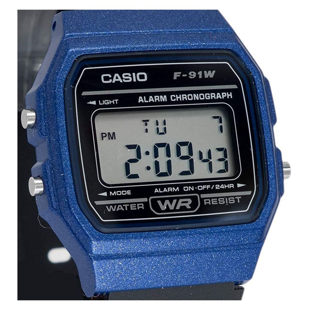 Reloj Casio F-91wm-2a Negro Hombre | plazaVea - plazaVea
