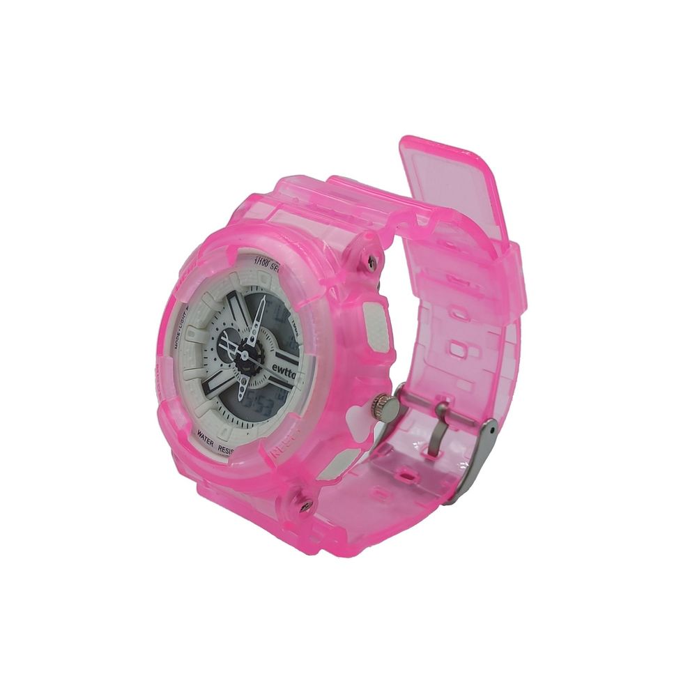 Reloj Ewtto Digital Rosado | plazaVea - plazaVea