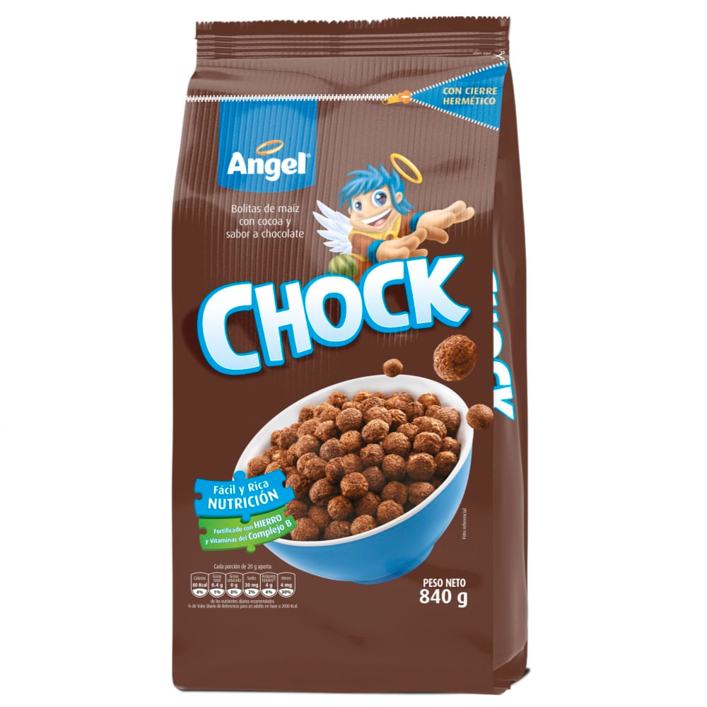 Cereal ANGEL Chocolate Doypack 840g | plazaVea - Supermercado