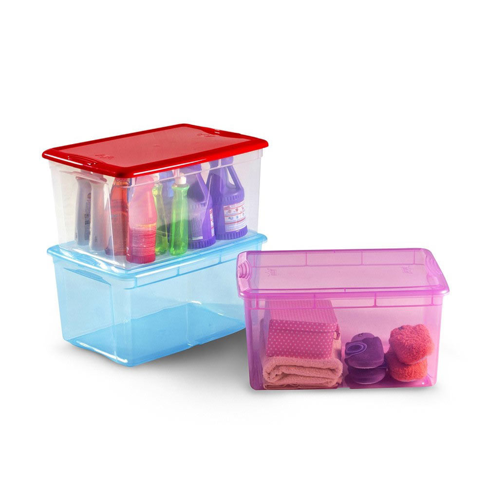 Caja organizadora Rectangular #60 56.05L Reyplast| plazaVea - plazaVea