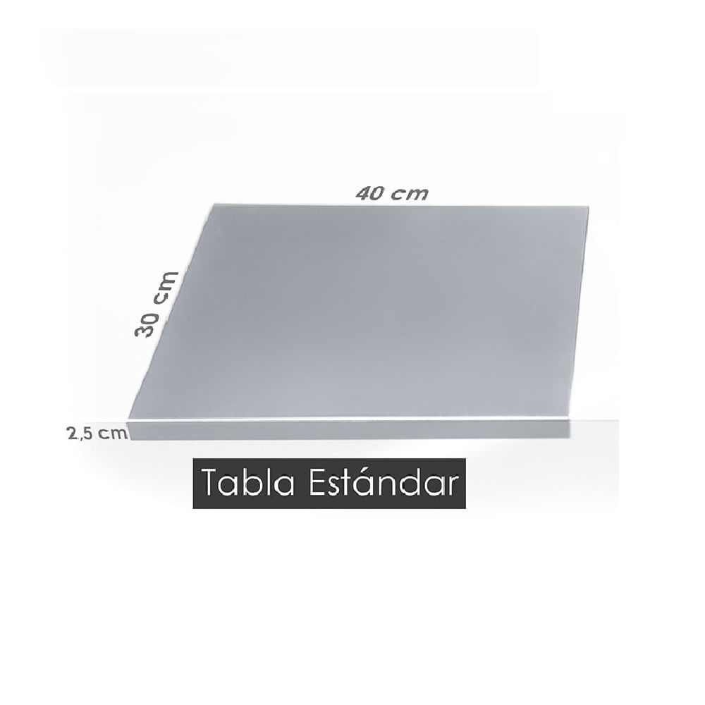 Tabla de Picar de Acero Inoxidable Lerma Tamaño Estándar | plazaVea ...