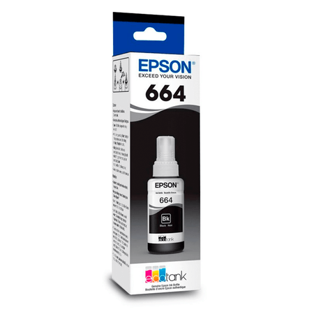 Botella de Tinta EPSON 644 Negro | plazaVea - plazaVea