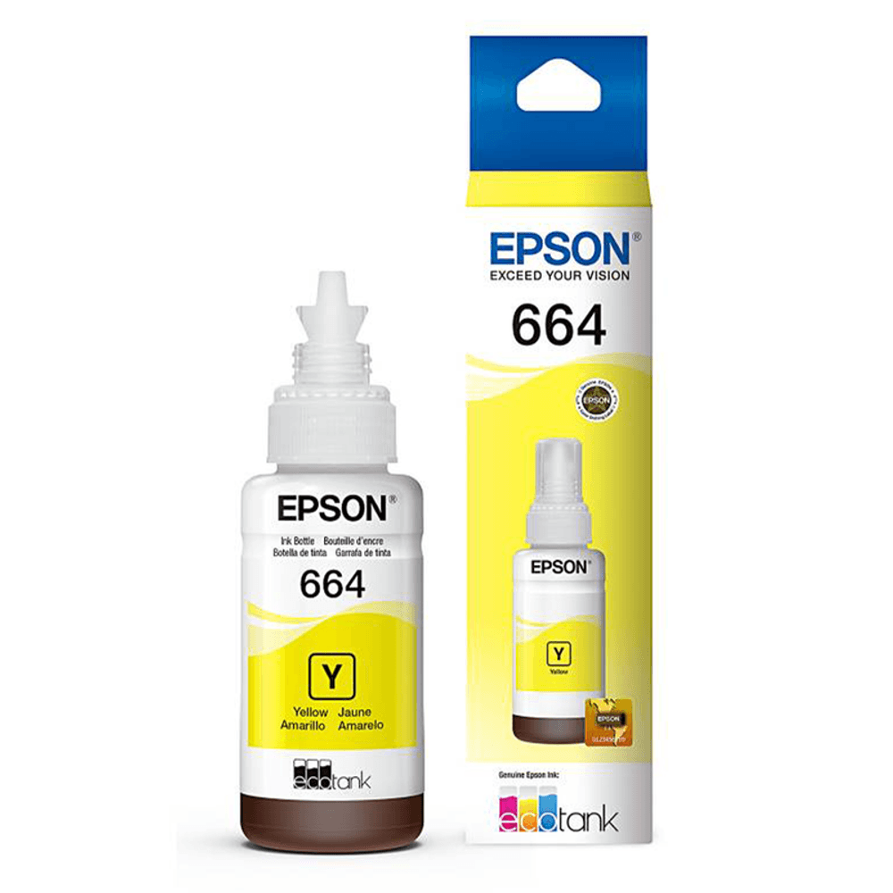 Botella de Tinta EPSON 644 Yellow | plazaVea - plazaVea