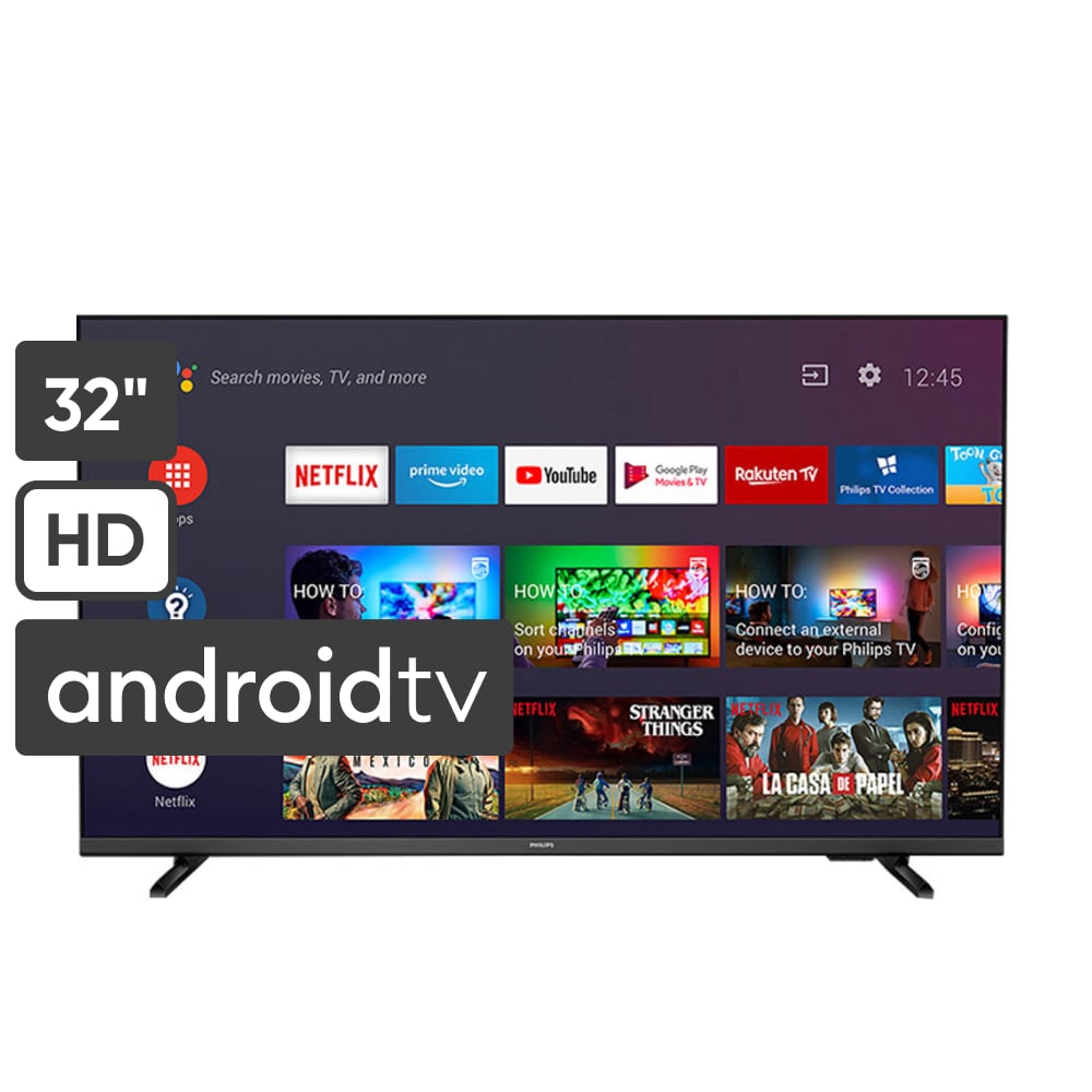 Televisor PHILIPS LED 32'' HD Smart Tv Android 32PHD6917 | plazaVea ...