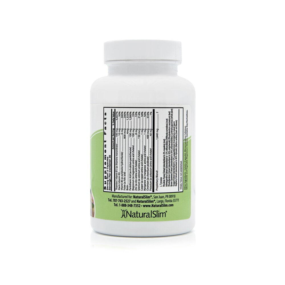 Relax Slim NaturalSlim con Rhodiola 120 Cápsulas | plazaVea - plazaVea