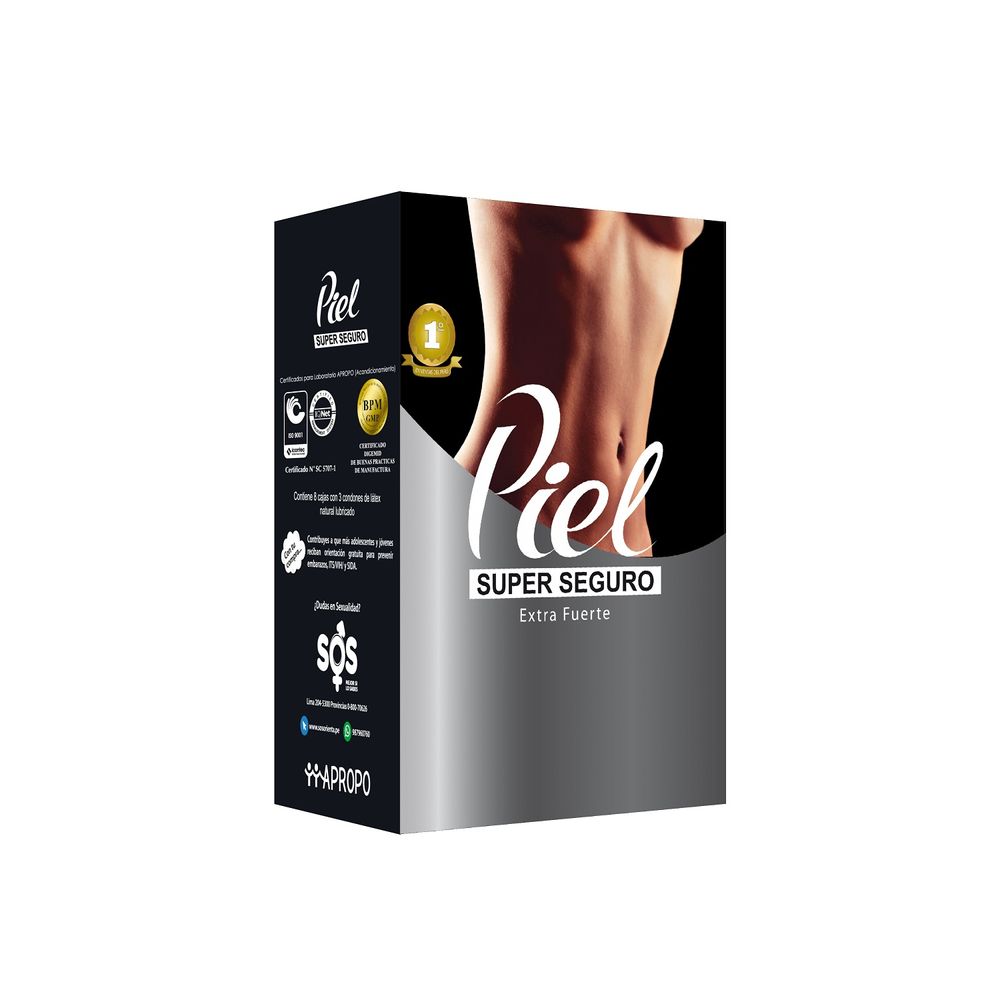 Condon Piel Super seguro DS 8x3 | plazaVea - plazaVea
