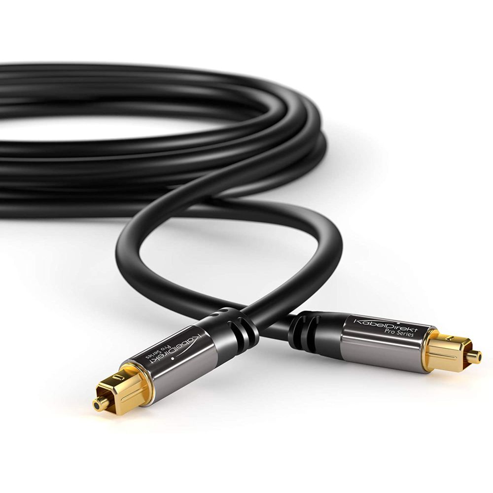 Cable Optico Toslink Kabeldirekt 3mts Pro Series Marca Alemana ...