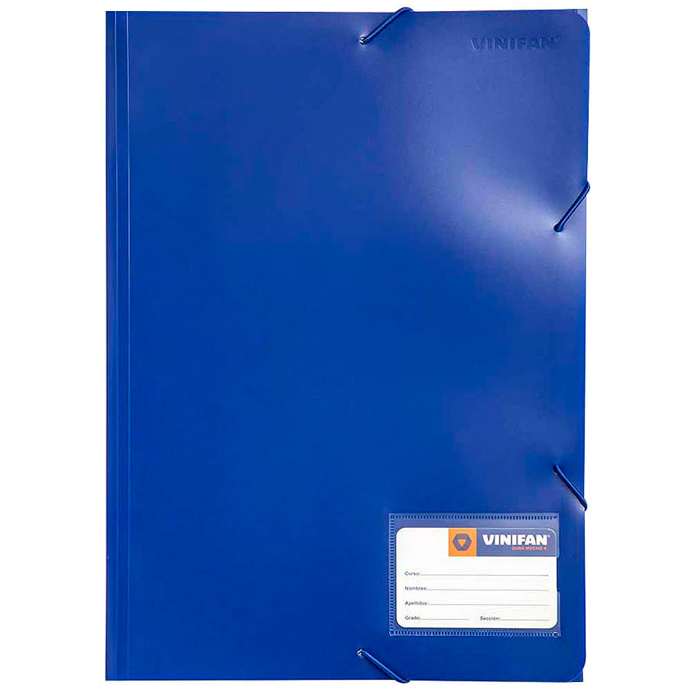 Folder VINIFAN Plastificado Colores con Liga | plazaVea - plazaVea