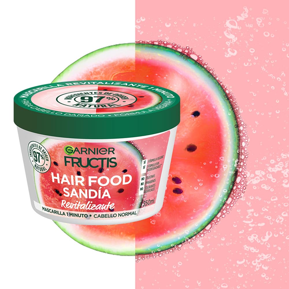 Crema de Tratamiento FRUCTIS Hair Food de Sandía 300ml | plazaVea - Makro