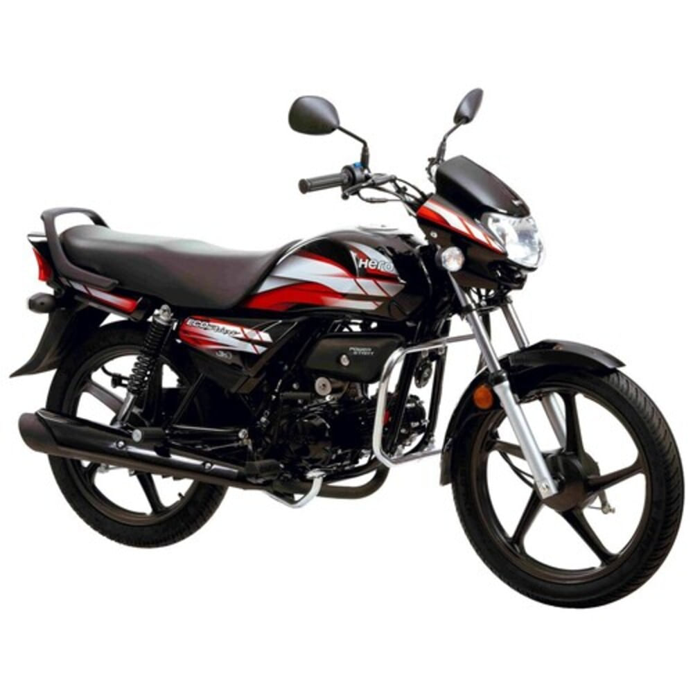 Motocicleta Hero Eco Deluxe 100 Rojo | plazaVea - plazaVea