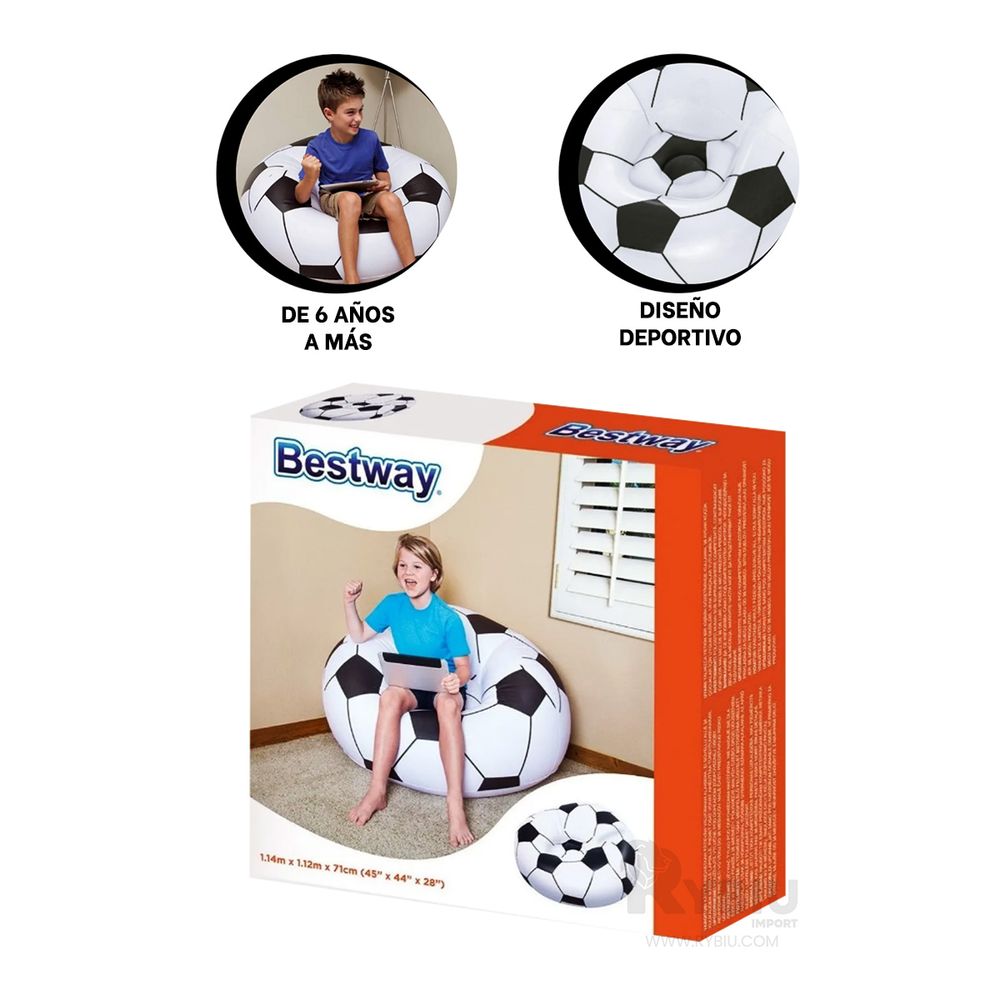 Pelota Inflable Modelo Silla | plazaVea - plazaVea
