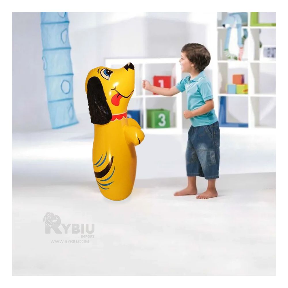 Porfiado Inflable Perro Amarillo | plazaVea - plazaVea