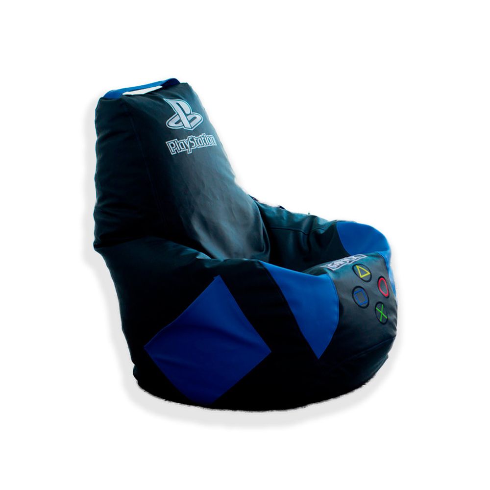 Puff Gamer PS En Cuero Sintetico Mundo Puff Peru para adolecentes y ...
