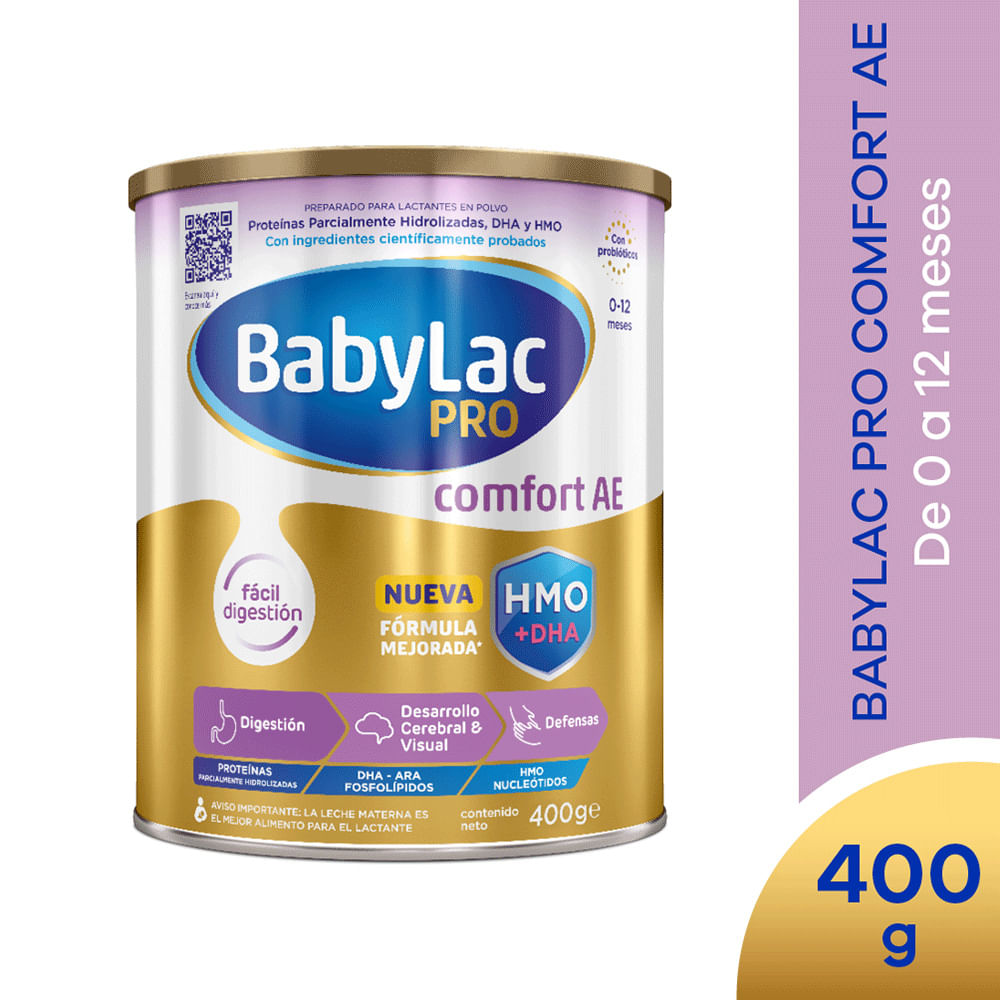 Babylac Pro Comfort HMO Polvo - Lata 400 gr | plazaVea - Supermercado