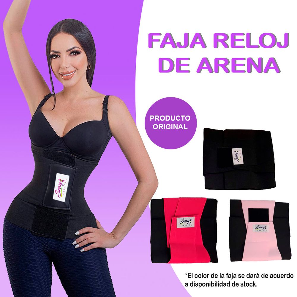 Faja Cintura Reloj De Arena Reduce Medidas | plazaVea - Supermercado