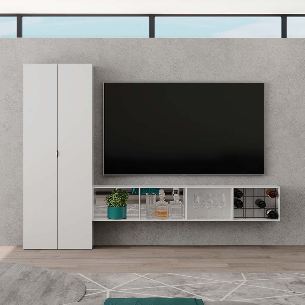 Estante Bar Modular 175cm Blanco | plazaVea - plazaVea