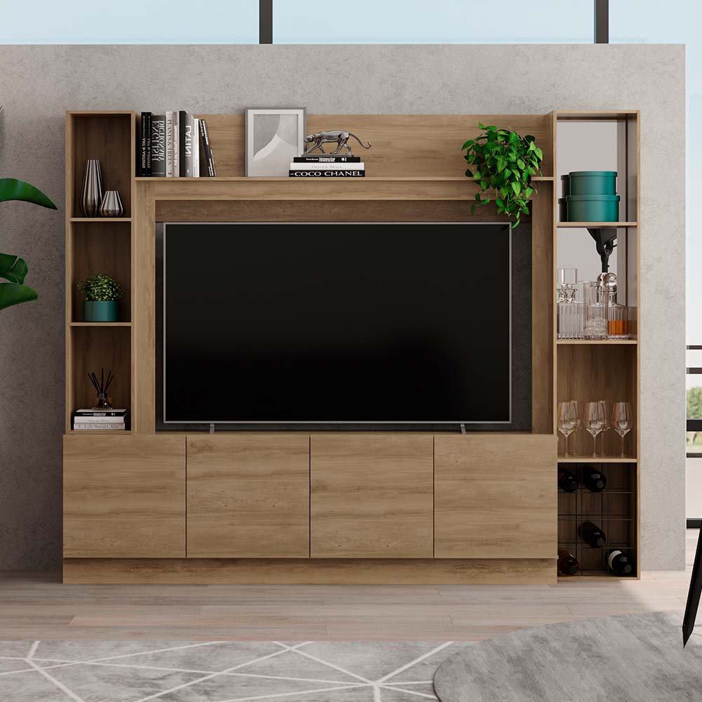 Estante Bar Modular 175cm Maple | plazaVea - plazaVea