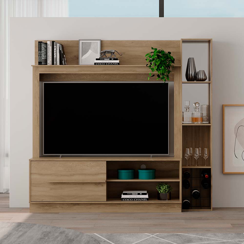 Estante Bar Modular 175cm Maple | plazaVea - plazaVea