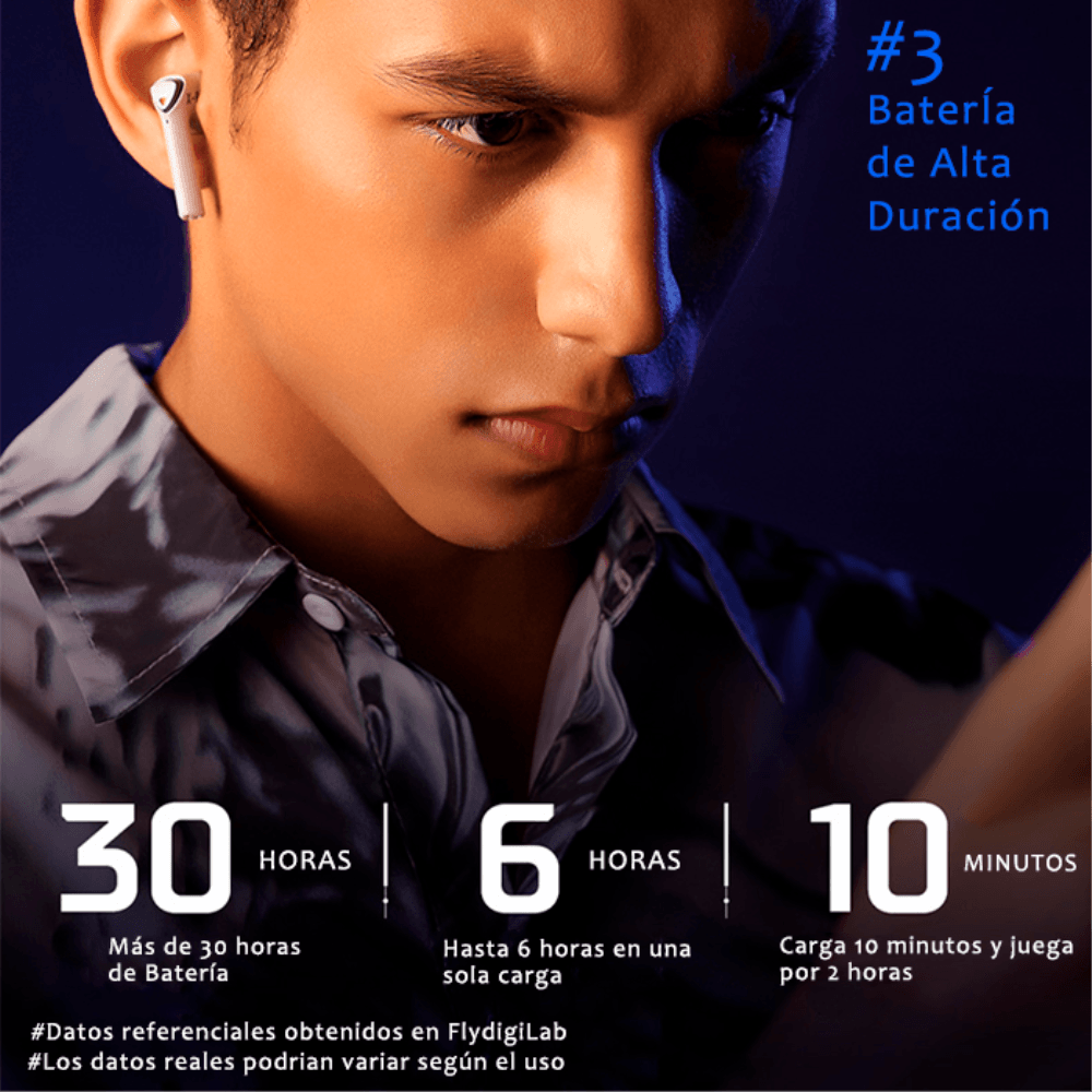 Audífonos Bluetooth Flydigi Cyberfox X1 | plazaVea - plazaVea
